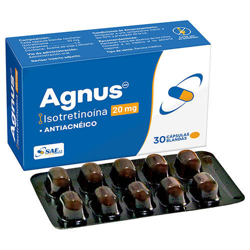 AGNUS 20MG X 30 CAPS - SAE