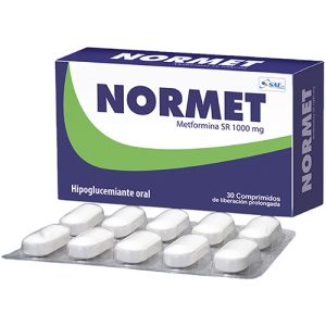 NORMET 1000 MG X 30 COMPRIMIDOS - SAE