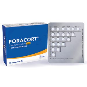 FORACORT 4MG X 21 TABLETS - SAE