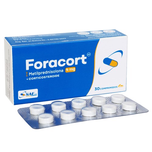 FORACORT 4MG X 30 TABLETS - SAE