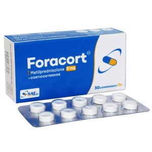 FORACORT 8MG X 30 TABLETS - SAE