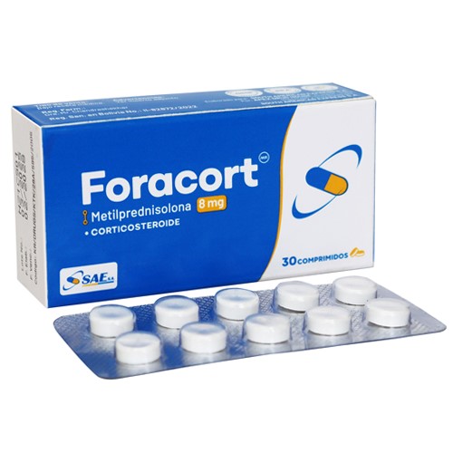 FORACORT 8MG X 30 TABLETS - SAE