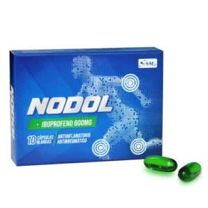 NODOL 600MG X 10 CAPS - SAE